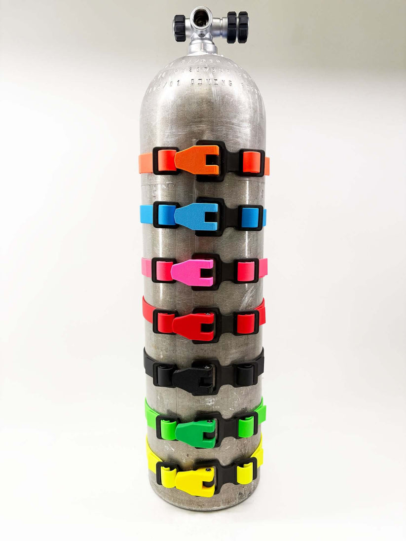Cylinder cam band - Secure your bailout & stage cylinders – Nammu-Tech ...